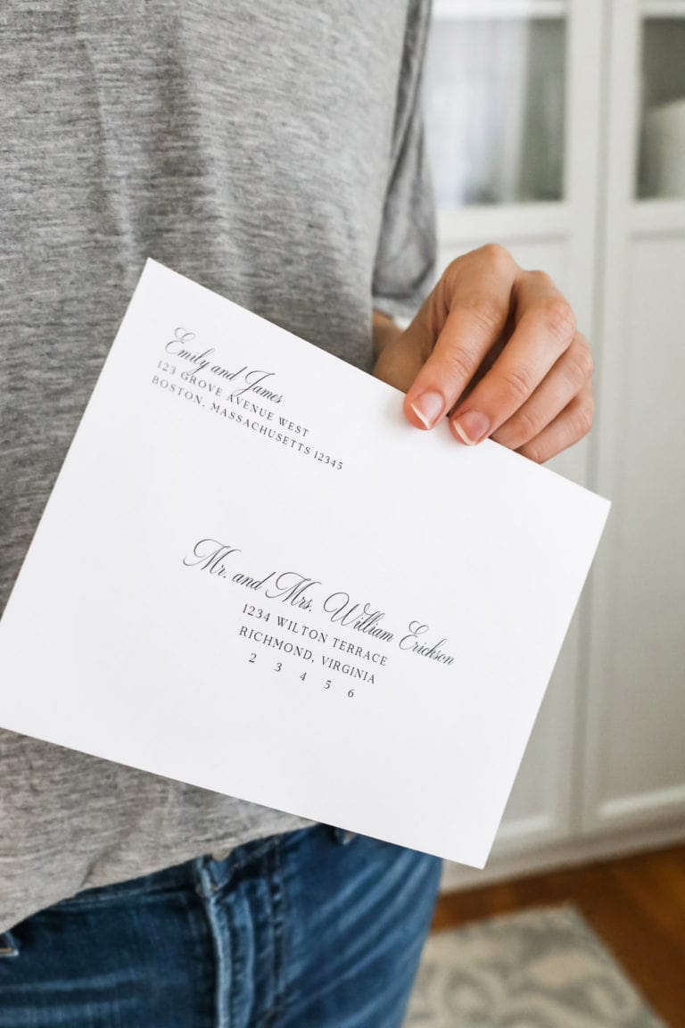 How to Make an Envelope Template (or Snag Ours for Free) | Pipkin Paper ...