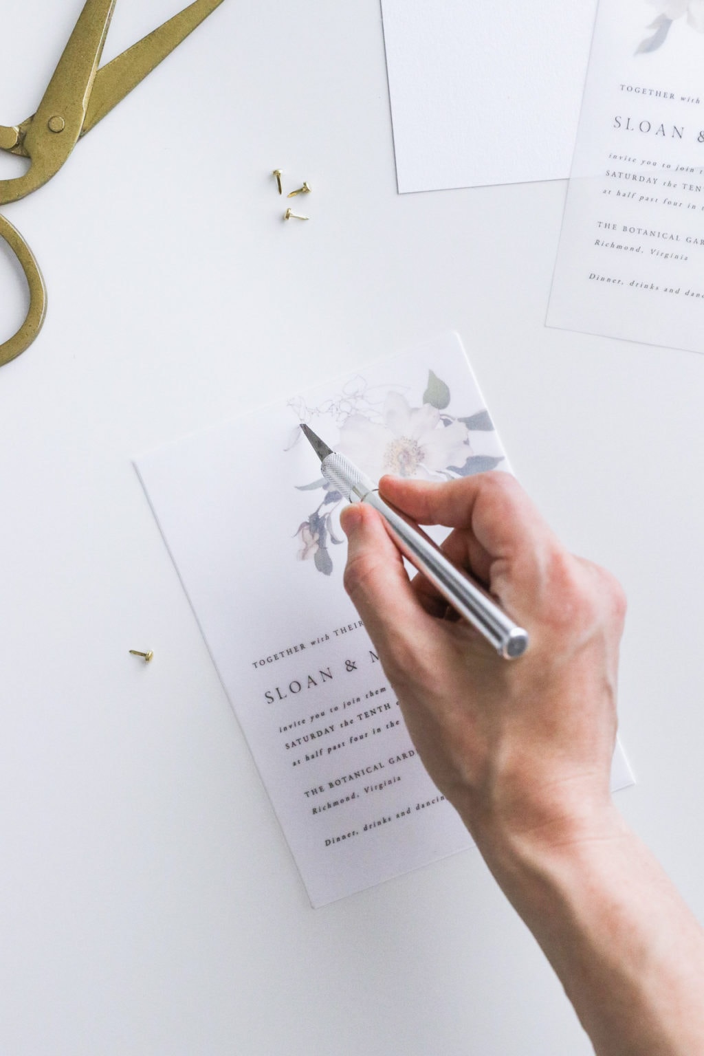 DIY Vellum Wedding Invitations | Pipkin Paper Company