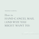 How to Hand Cancel Mail (and Why You Might Want To) | Pipkin Paper Company